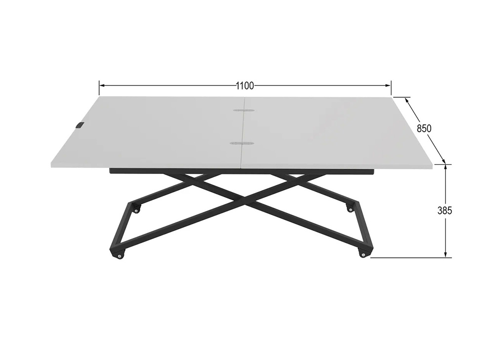 Стол-трансформер Андрэ Loft белый арт. 08-171430 купить в Твери по цене ...