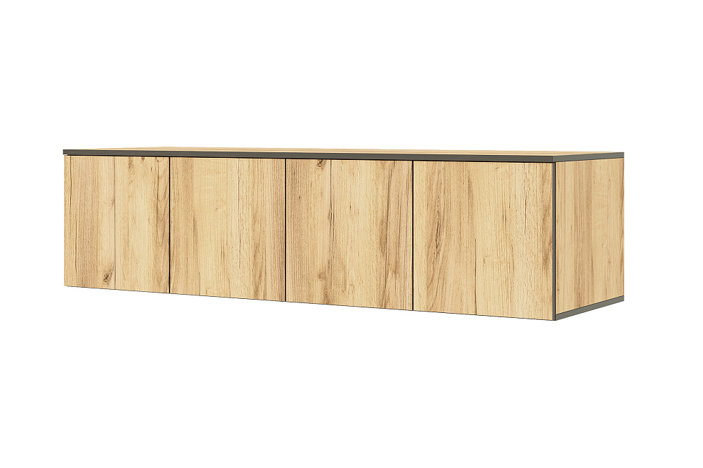 Шкаф 4 х створчатый с антресолью Норд дуб крафт купить в Костроме по цене 23 890 ₽ в магазине