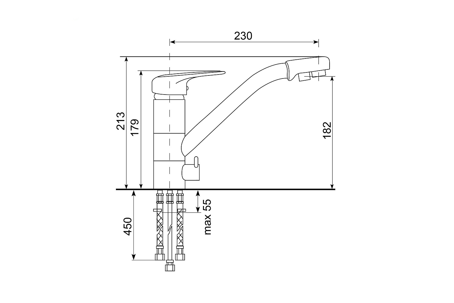 Смеситель Ulgran U-010 ультра-белый арт. 08-171839 купить в Самаре по ...
