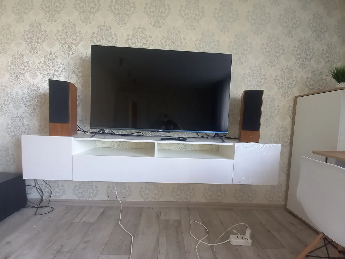 Тумба под ТВ Соло-16 белый / белый глянец арт. 08-87700 купить в Санкт ...