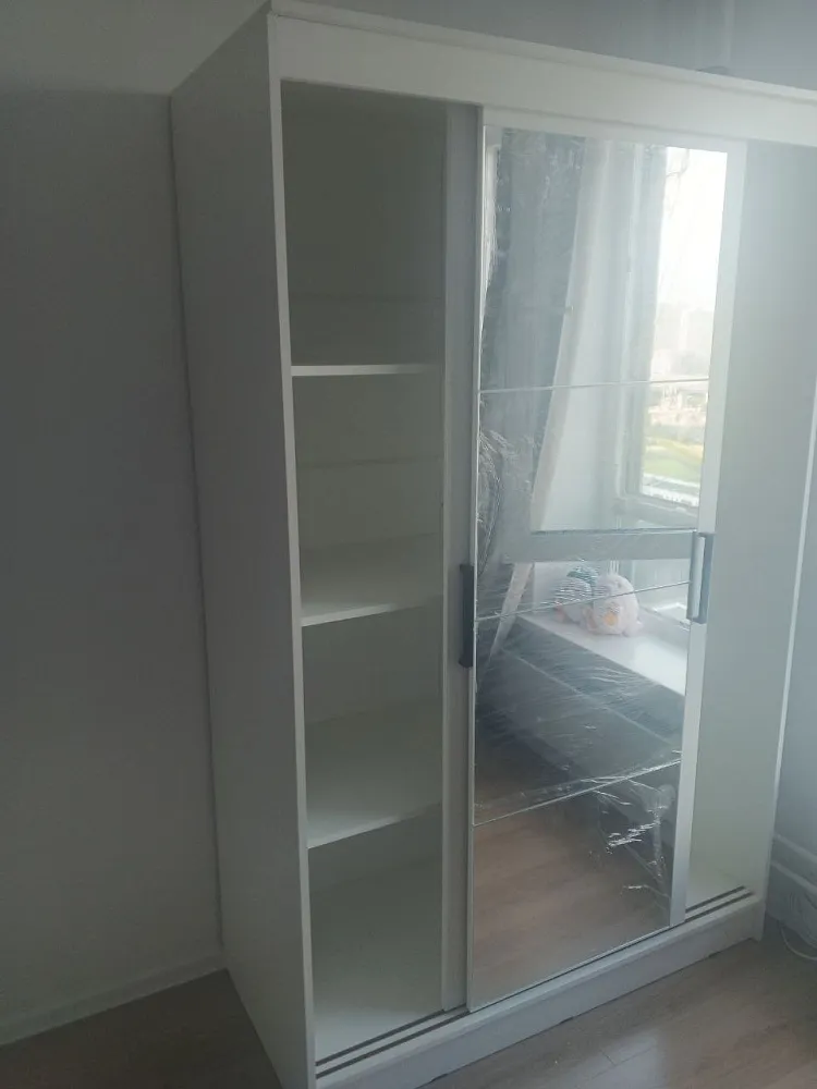 Шкаф купе Элегант 4 белый арт 08 180128 купить в Санкт Петербурге по