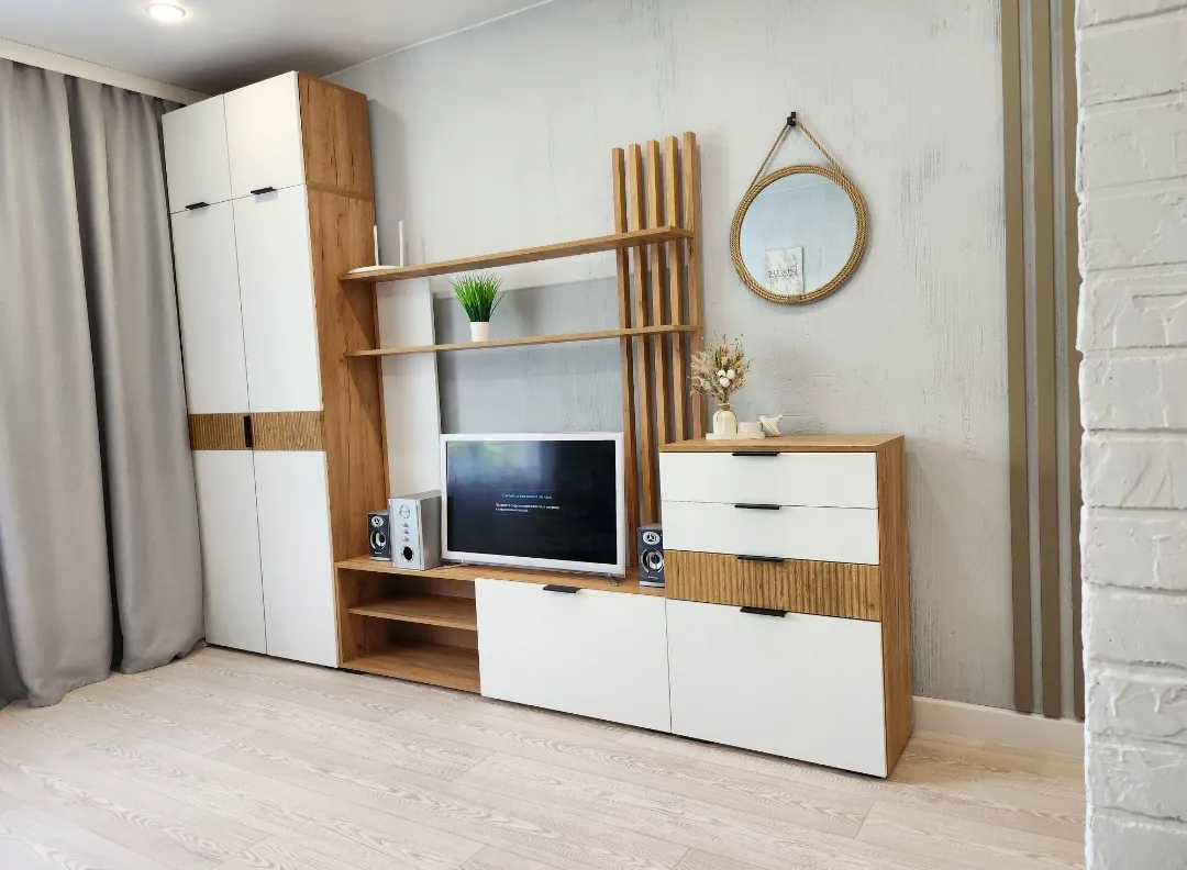 Гостиная Бери К3 дуб крафт золотой / графит арт. 08-169520 купить в ...